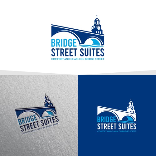 Designs | Design Bridge Street Suites logo with the iconic keystone ...
