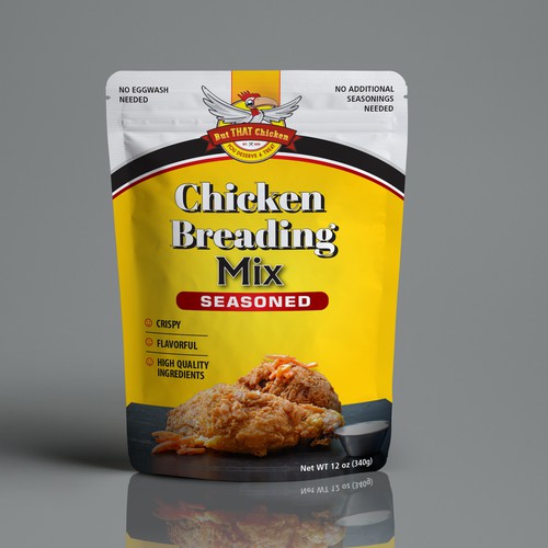 Designs | Design appetizing chicken breading mix food packaging that ...