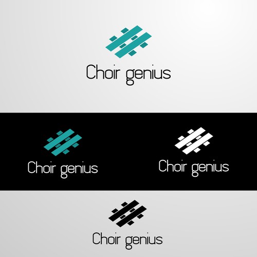 Create a totally wearable logo for choir genius | Logo design contest