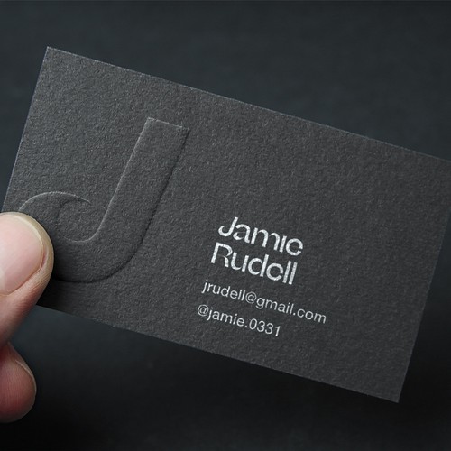 Minimal/Edgy Personal Business Cards | Business card contest