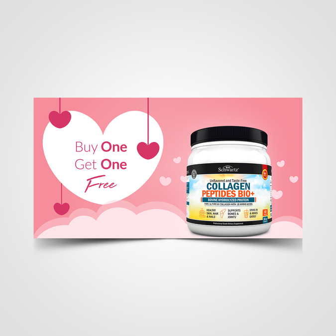 BOGO Valentines Ad - For Collagen | Social media page contest