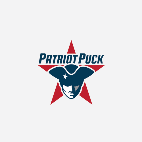 Patriot Puck - Logo Design for Hockey Puck Company Made in USA | Logo ...