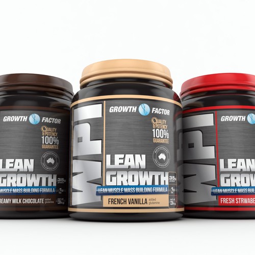 Re-Design Protein Supplement Label | Product label contest