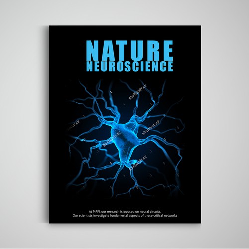 Illustration for the cover of prestigious neuroscience journal, Nature ...