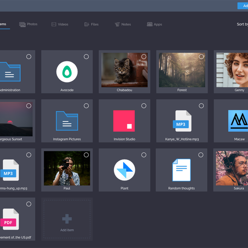 Design a beautiful "Dark-mode" UI for simple Mac app | App design contest