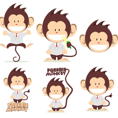 Create a cheeky monkey mascot | Illustration or graphics contest