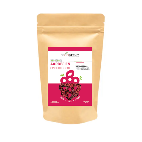 Designs | ETIKET FRONT BAG FREEZE DRIED FRUIT RASPBERRY WHOLE | Product ...