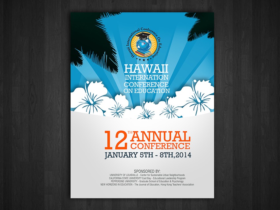 Conference program cover design needed! | Postcard, flyer or print contest