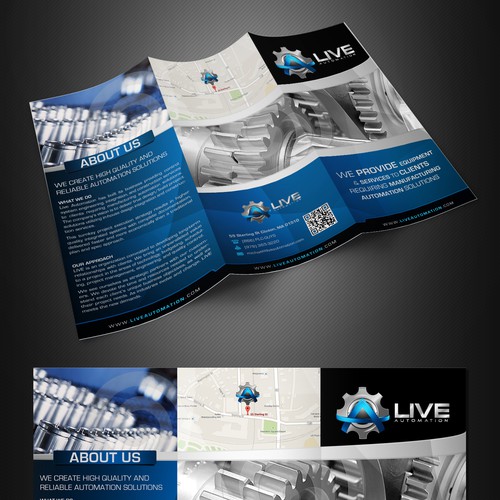 Design a Tri-Fold Brochure for High Tech Automation Company | Brochure ...
