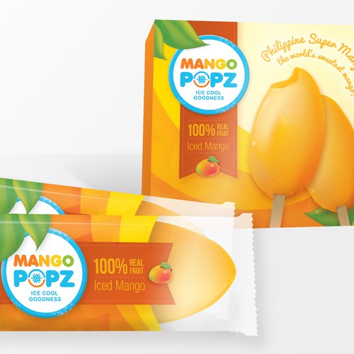 Create a great label and package design for a premium brand real fruit ...