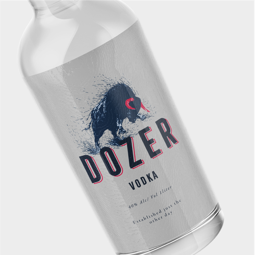 Designs | Vodka Label | Product label contest