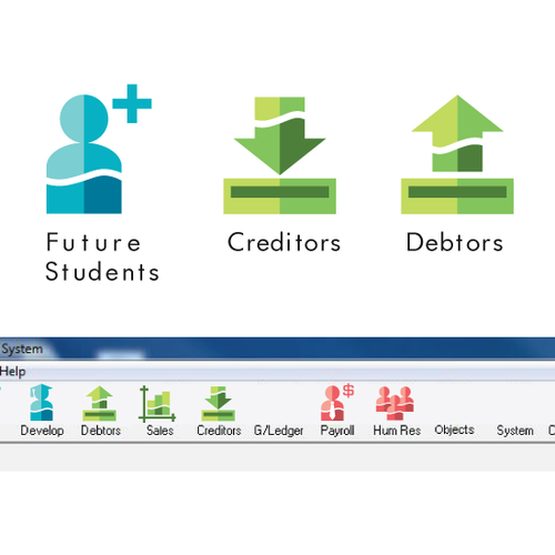 ** REVISED** Sample set of icons for Synergetic School Management ...