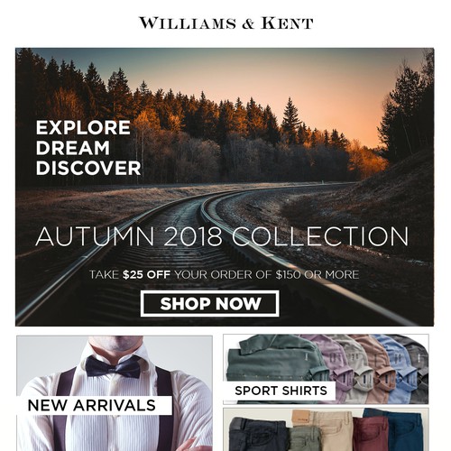 Explore Dream Discover Email | Email contest