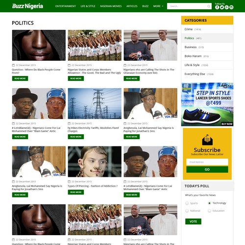 Create an Eye Catching Wordpress Theme Design For a News Blog ...