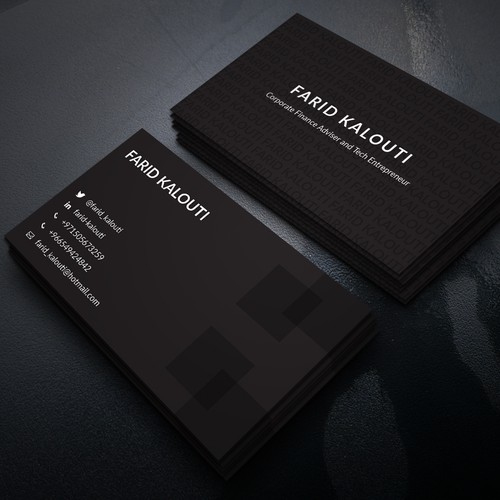 Design a sleek and professional personal business card | Business card ...