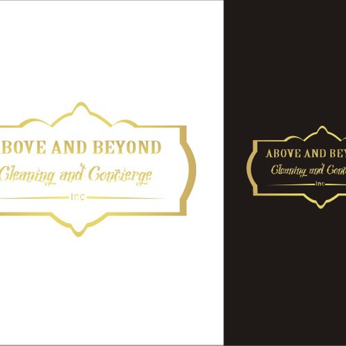 Create a brand identity logo and look for Above and Beyond Cleaning and ...