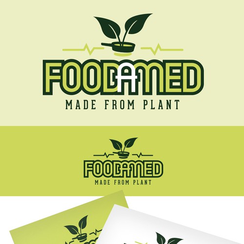 Foodamed logo is the brand. The emphasis is food as medicine, whole ...