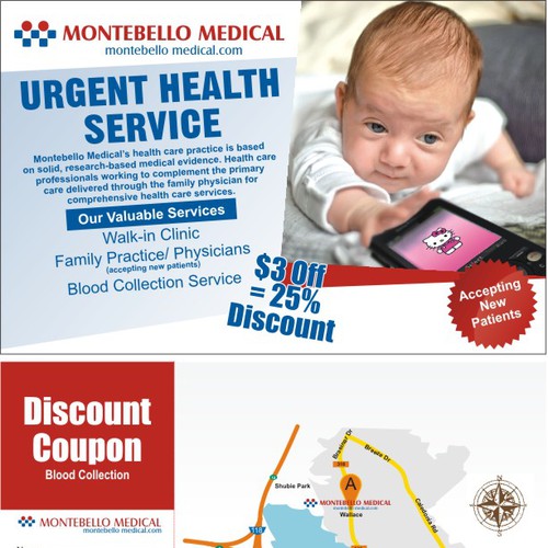 Designs | Eye Catching Advertising Insert for a Medical Clinic | Other ...
