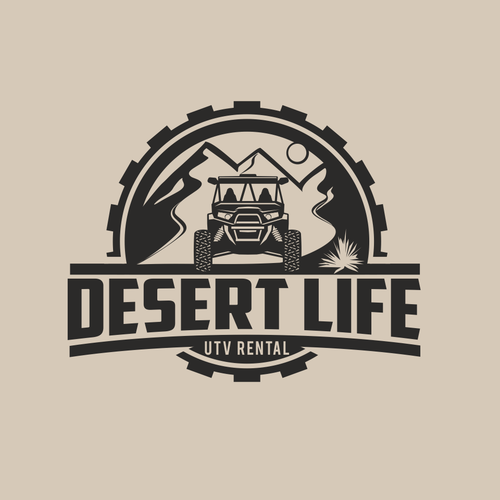Design a masculine logo for a UTV rental shop | Logo design contest