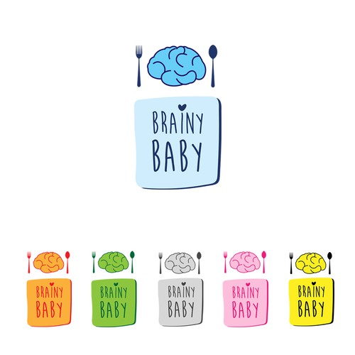Logo needed for Brainy Baby: Food to Enhance A Baby's Brain! | Logo ...