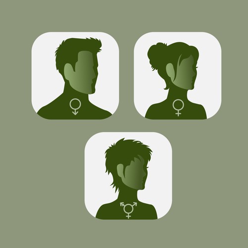 Designs | New Gender Avatars | Icon or button contest