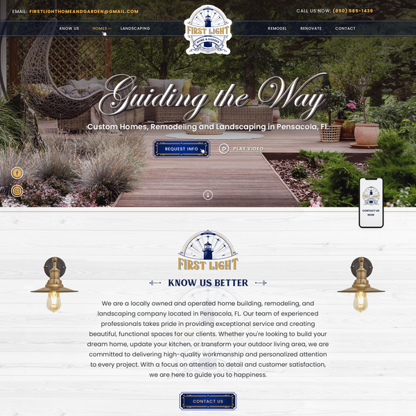 Design a high quality and classy design for a custom construction ...