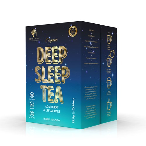 Designs | DEEP SLEEP TEA - REBRAND NEEDED | Product packaging contest