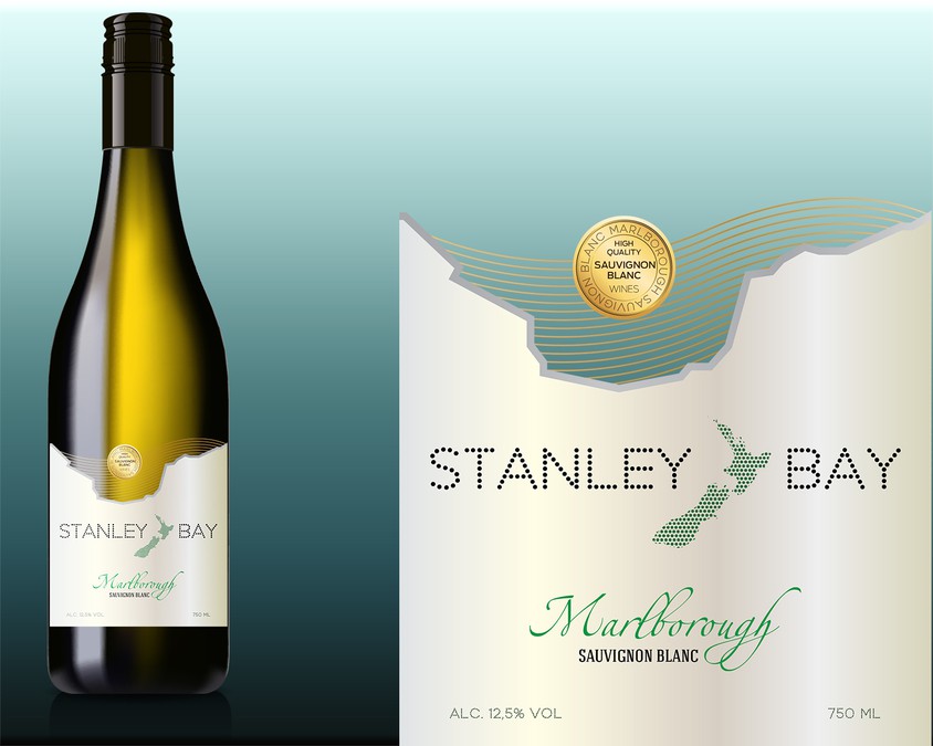 Design a Marlborough Sauvignon Blanc WINE label. | Etiketten Wettbewerb