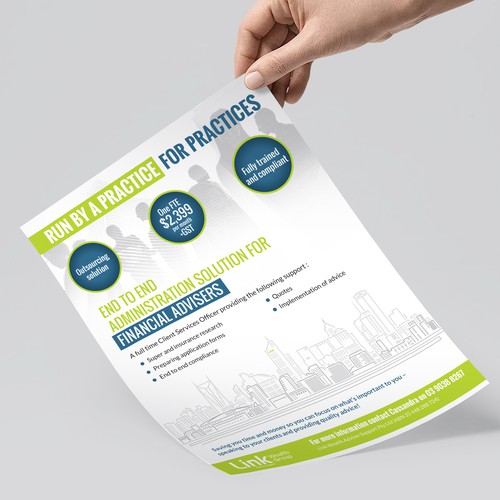 Designs | Design a Promotional flyer for our service offering to ...