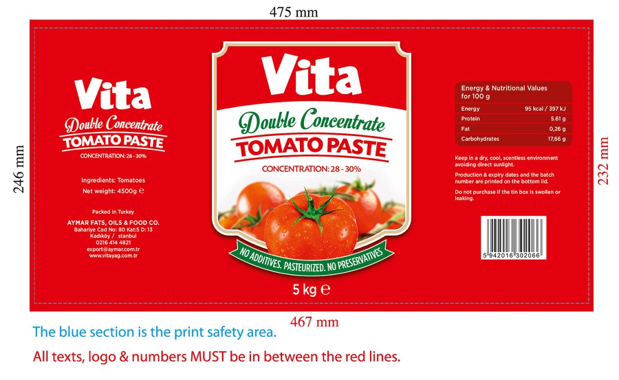 product packaging for Tomato Paste Design | Product packaging contest