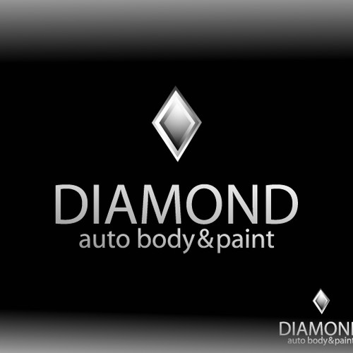 High end auto body shop- Diamond | Logo design contest