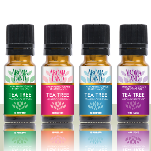 Fresh New Design for Essential Oils | Product label contest
