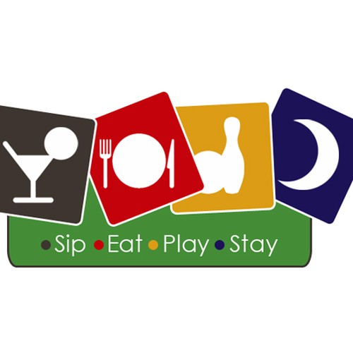 Travel and Leisure: Sip Eat Play Stay | Logo design contest