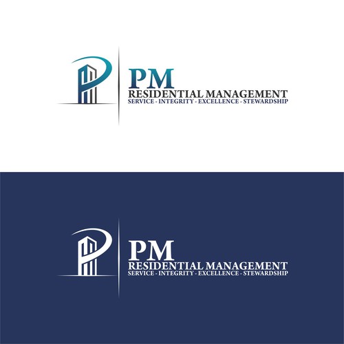 Logo for Multifamily Apartment Property Management Firm | Logo design ...