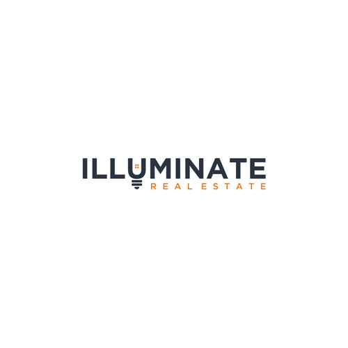 Shine your light on Illuminate Real Estate | Logo design contest