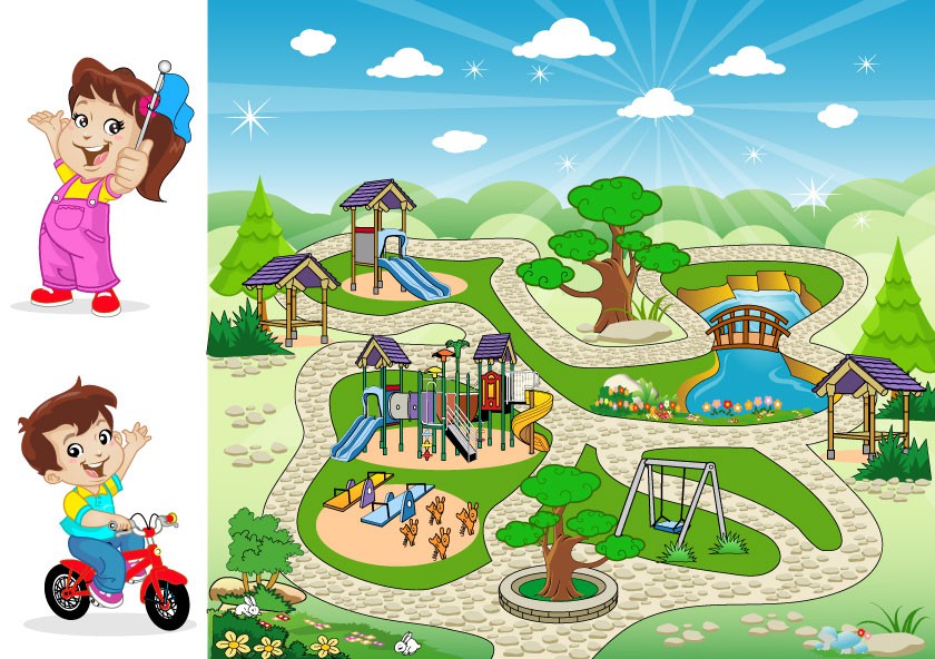 Create an interactive story telling set with board and characters ...