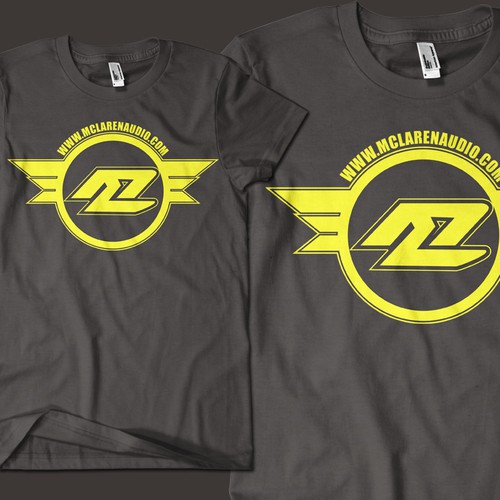 Help us design an awesome T-Shirt for our car audio products. Mc Laren ...