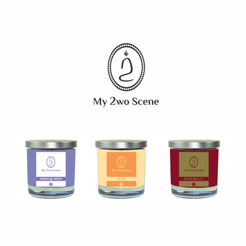 Add your two cents to My 2wo Scents candle Logo and Label design ...