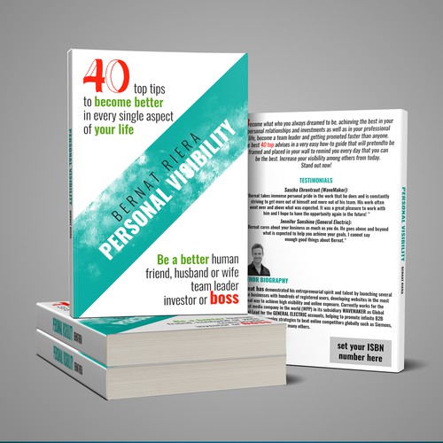 Self Development Book Cover: Personal Visibility | Book cover contest