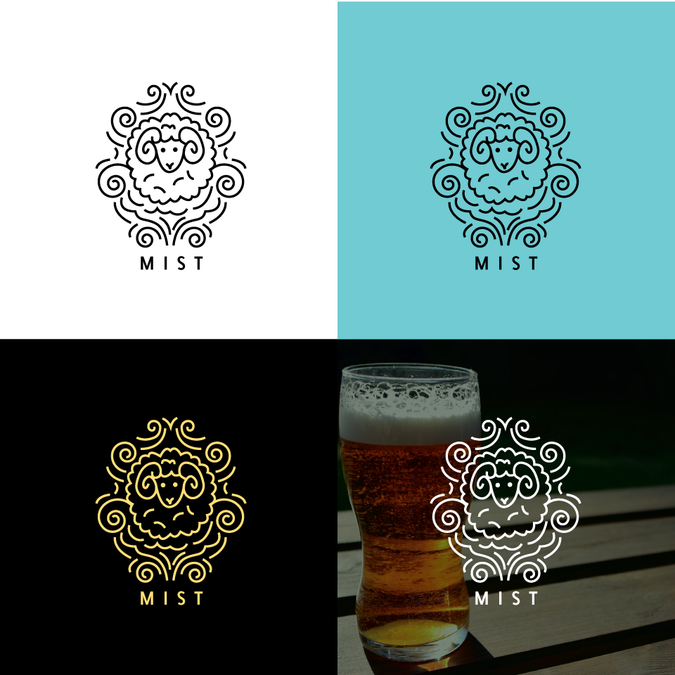 Logo for Craft Brewery: Mist | Logo design contest