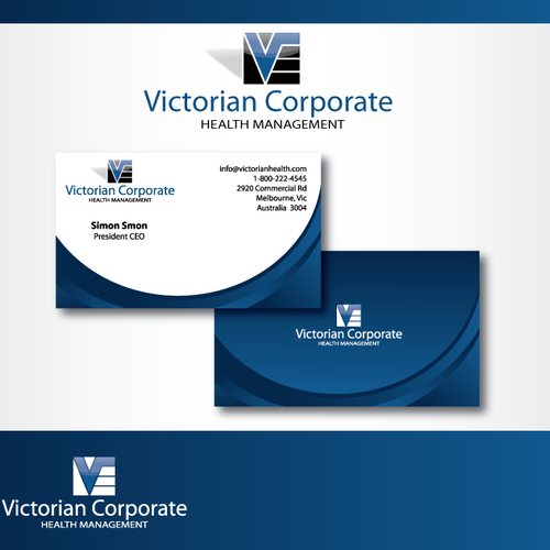 Victorian Corporate Health Management Logo Design | Logo design contest