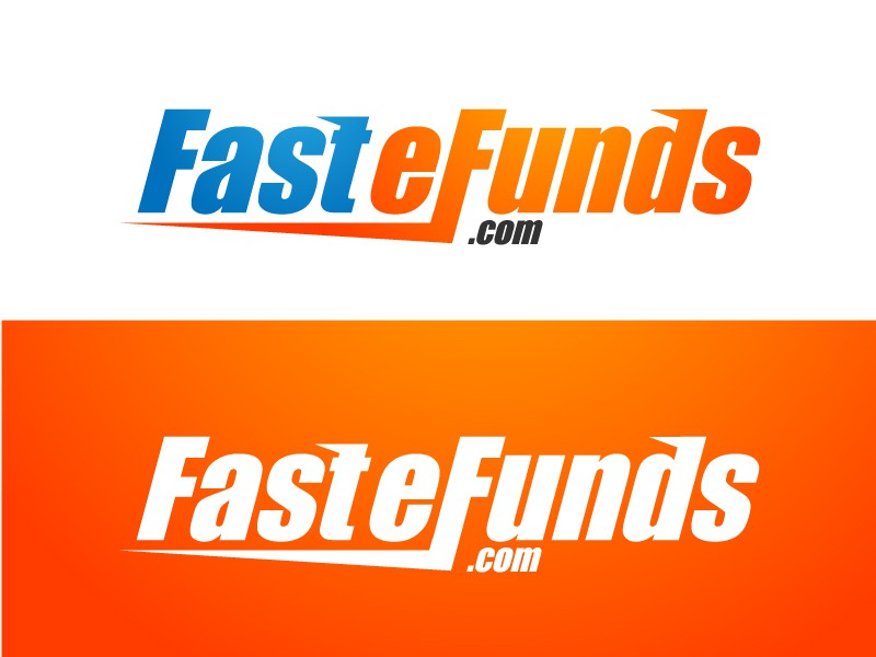 Whimsical Typographic Logo - Fast eFunds | Logo design contest