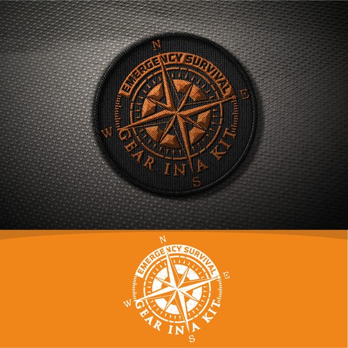 Design a survival of the fittest logo for an emergency survival kit ...