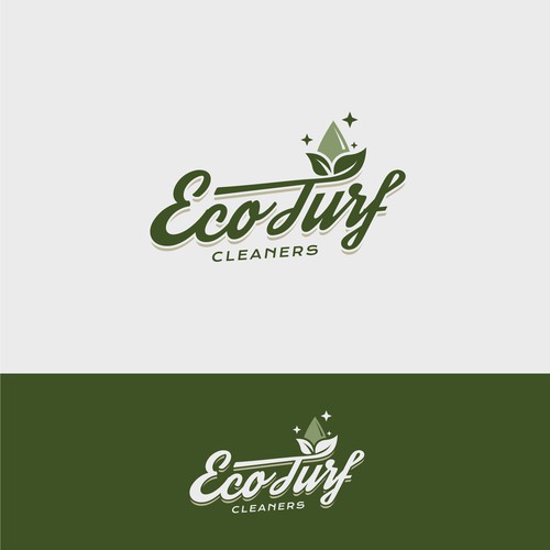 Designs | Eco friendly turf cleaning logo - Retro (70's, 80's) | Logo ...