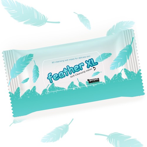 Design packaging for our wet wipes | Product packaging contest