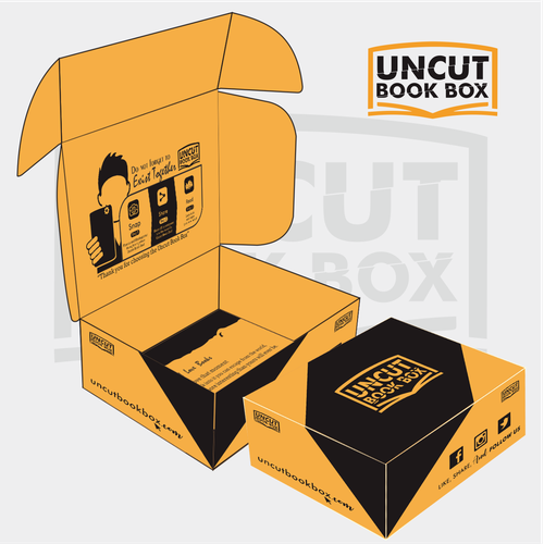 Design a YA Book Subscription Box | Product packaging contest