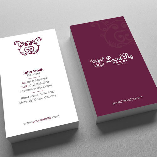 Local Butcher Shop - Business Card | Business card contest