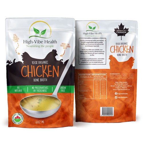 Organic Bone Broth company needs a fresh package design! | Product ...