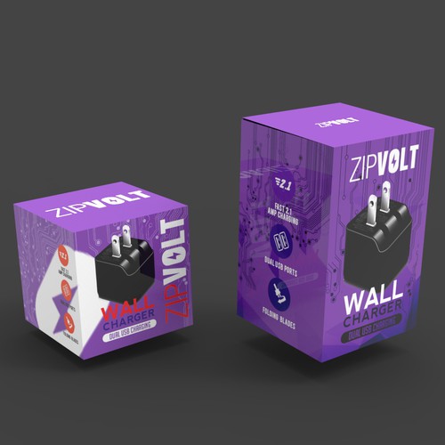 Design a Cool, Eye-catching Package for a Wall Charger | Product ...