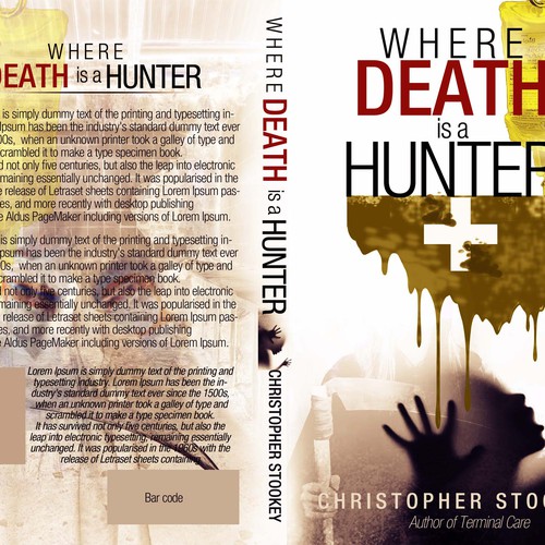 Designs | Where Death Is a Hunter Book Cover Design | Book cover contest